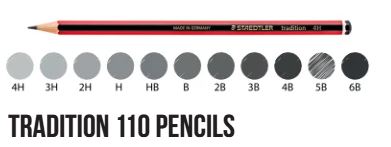 STAEDTLER HB TRADITION PENCIL #110-HB – Easy Stationers CC