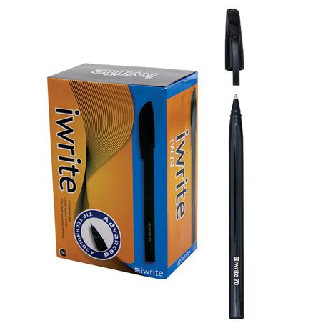 I WRITE SOLID BLACK FINE BOX OF 50 – Easy Stationers CC