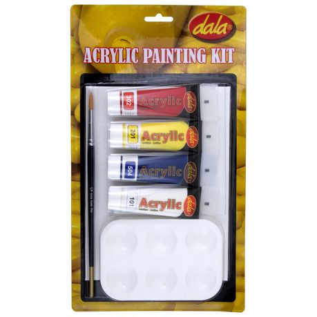 DALA ACRYLIC PAINT KIT 4x30ML – Easy Stationers CC
